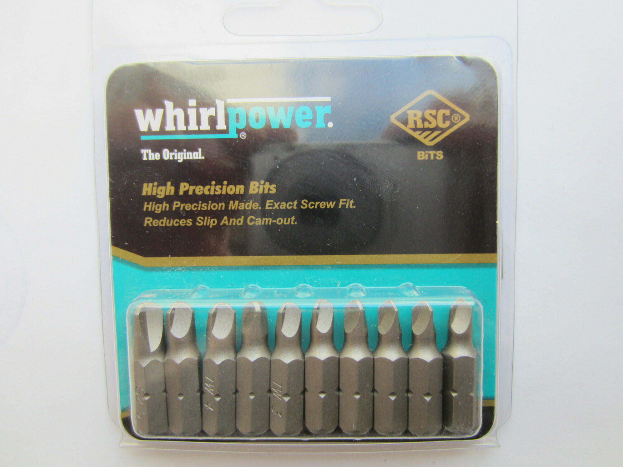 Набор специальных насадок 1/4' 3V (3-Vane) 25 мм, сталь S2. 10 предметов