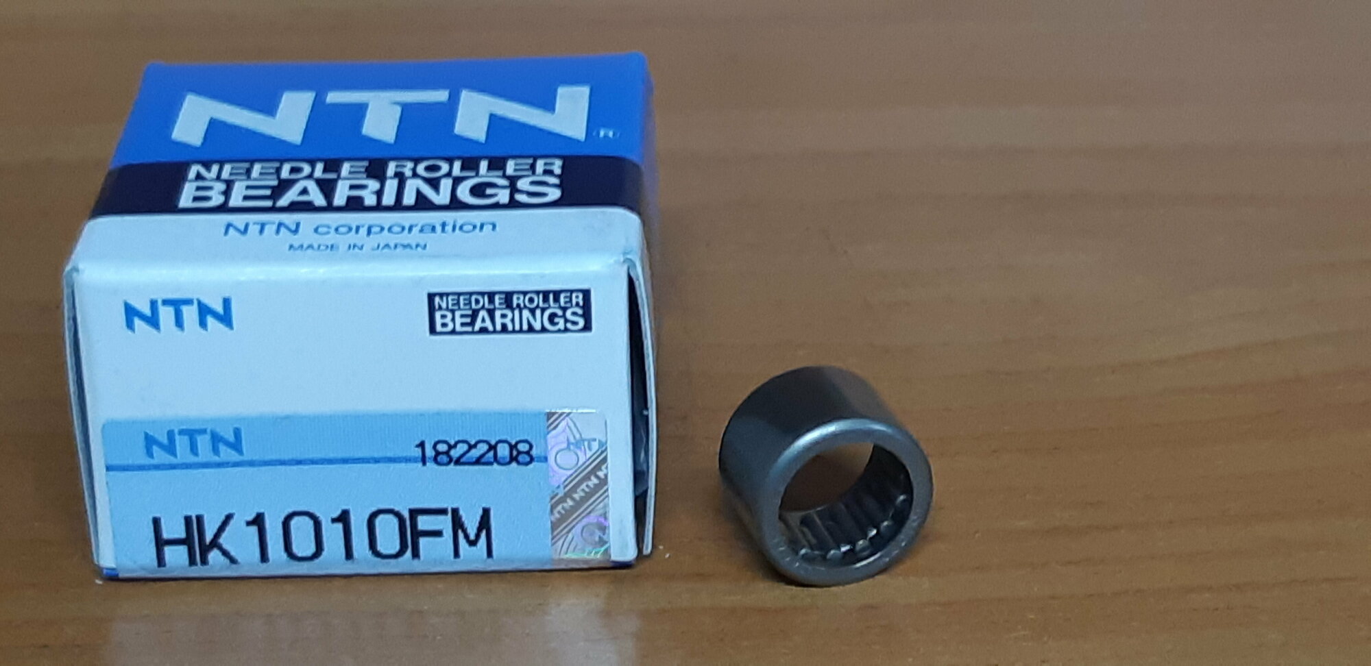 Подшипник HK1010FM (10x14x10) NTN из нержавеющей стали с поверхностным упрочнением.