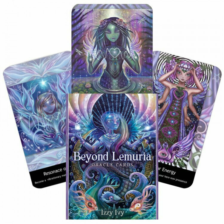 Карты Таро "Beyond Lemuria Oracle Cards - Pocket Edition" Blue Angel / Колода "За Пределами Лемурии"