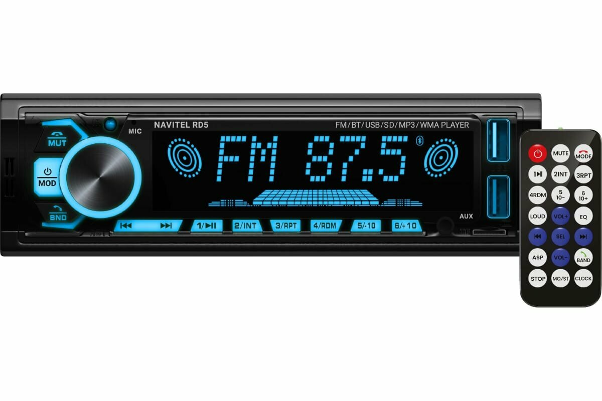 NAVITEL RD5 автомобильная магнитола с Android, 7-дюймовый сенсорный экран, навигация GPS