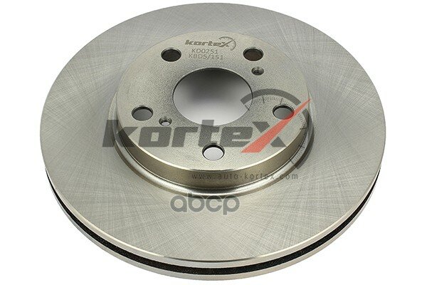 Диск торм TOYOTA AURIS/COROLLA 13- ередвент(d=277mm) KORTEX арт. KD0251