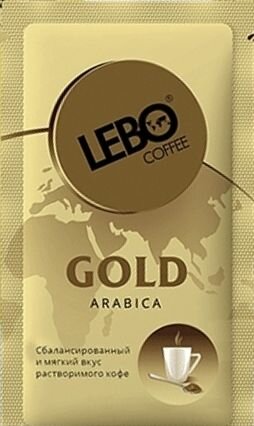 Lebo Кофе растворимый Gold, сублимированный, 2 г, 25 штук в коробке
