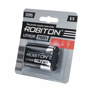 Батарейка литиевая ROBITON 2CR5 6В