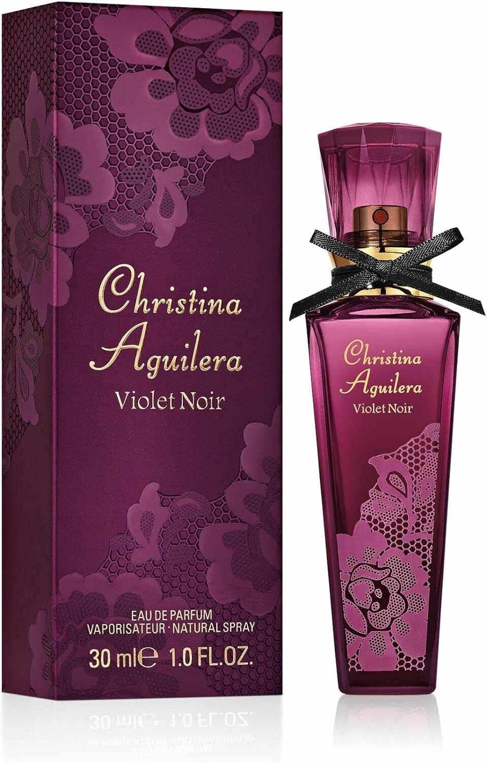 Парфюмерная вода Christina Aguilera "Violet Noir", женская, 30мл