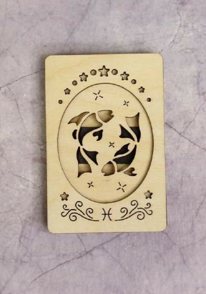 Щепка ОР-228 Игольница «Рыбы», 5 x 8 см