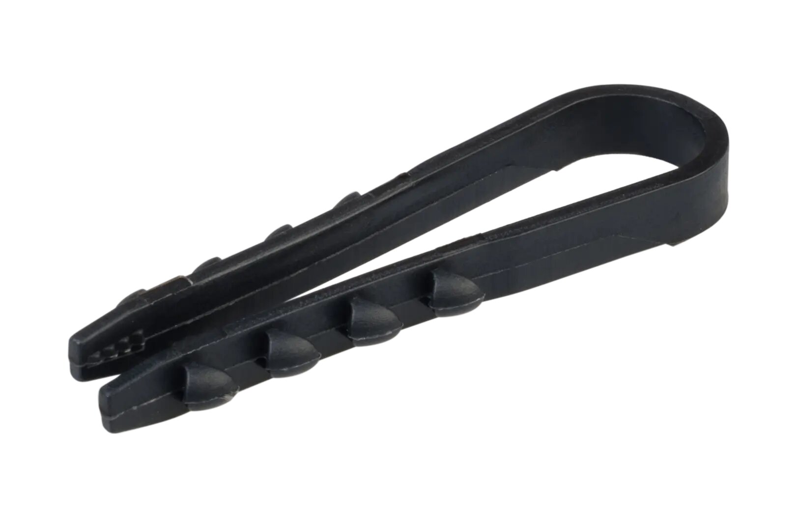 Дюбель-хомут Duwi ДХК 5-10 для круглого кабеля цвет черный 10 шт.