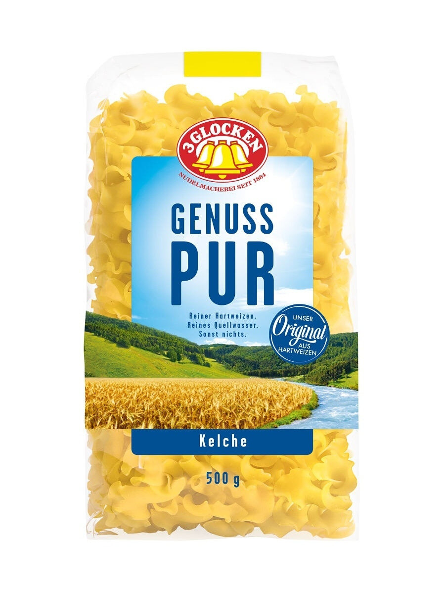 Макаронные изделия Genuss Pur Kelche Клецки 500 г x 5 упаковок