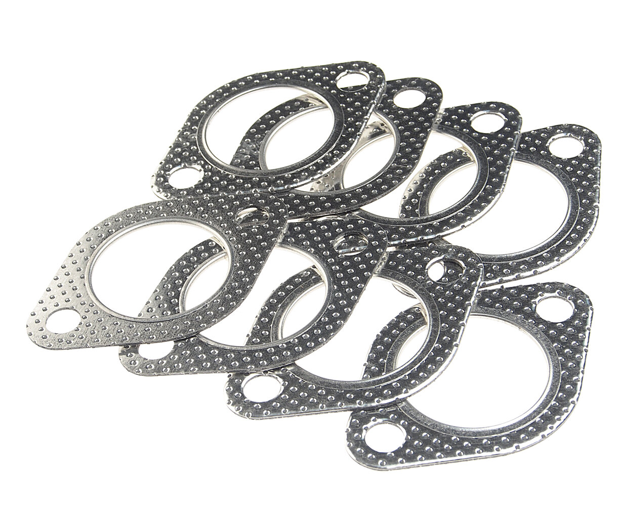 Прокладка КАМАЗ-евро коллектора выпускного перфометалл комплект (8шт.) Квадратис