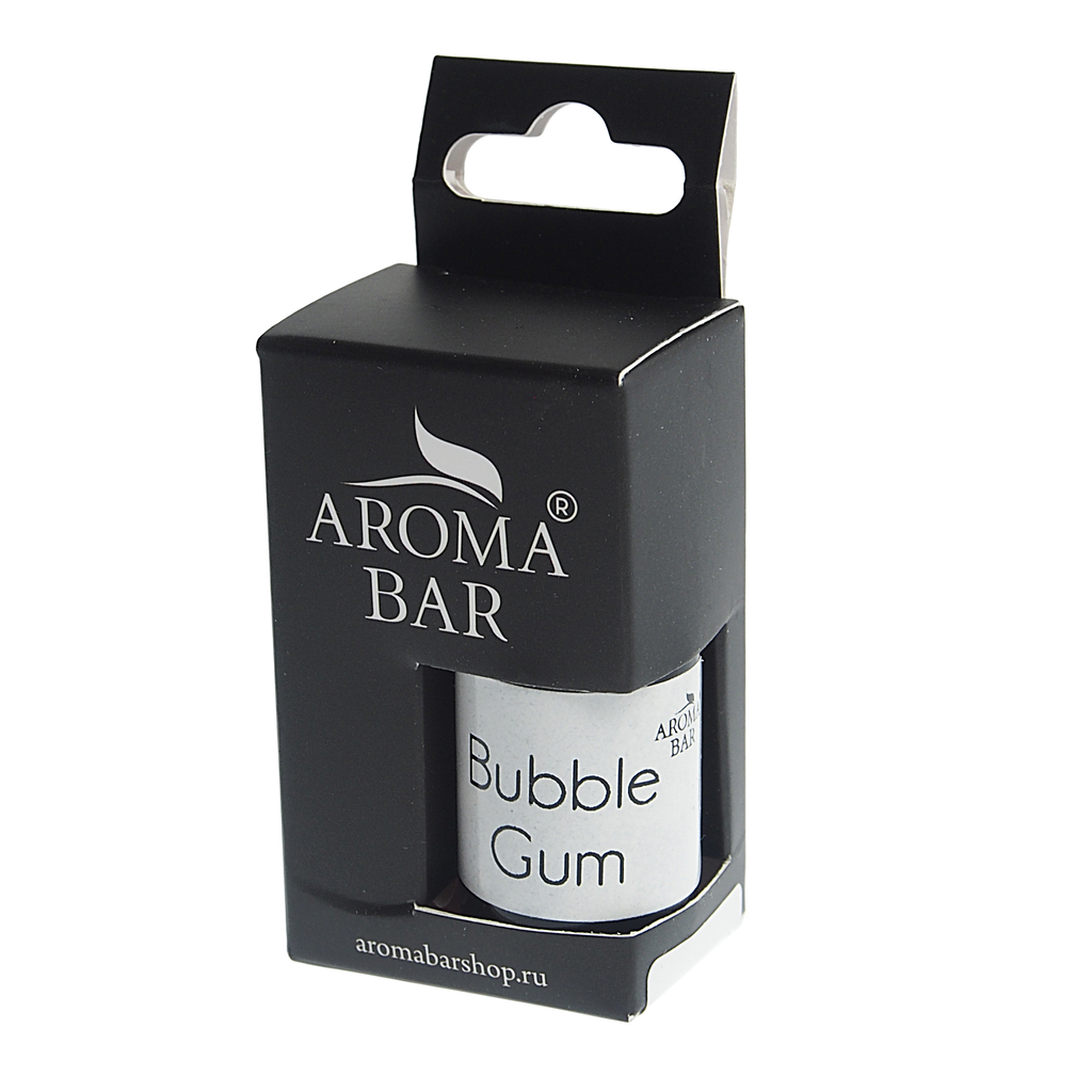 Ароматизатор масляный (bubble gum) 10мл в крафтовой коробке AROMA BAR