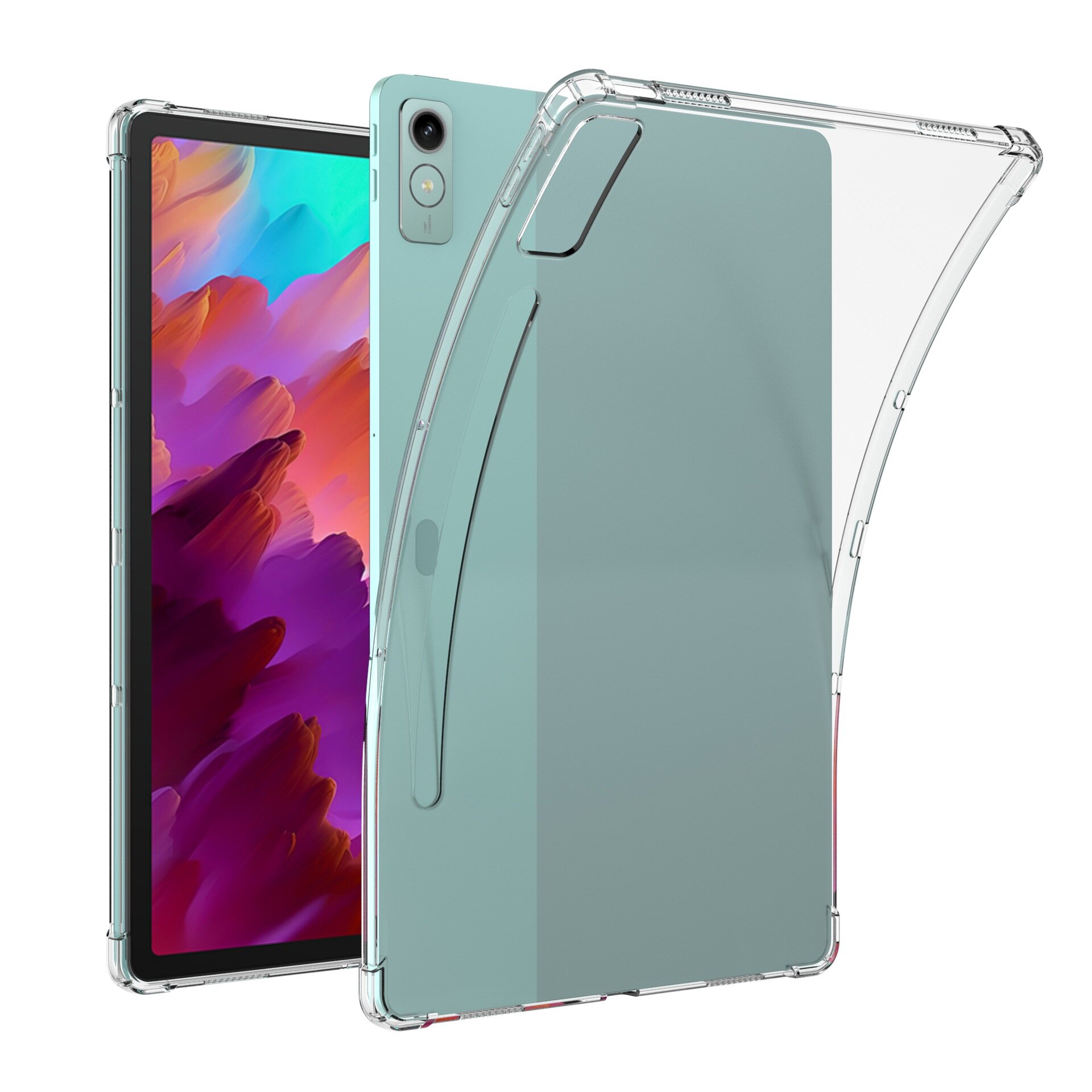 Чехол задняя-панель-накладка-бампер MyPads Tocco для Lenovo Xiaoxin Pad Pro 12.7-2023 года, прозрачный