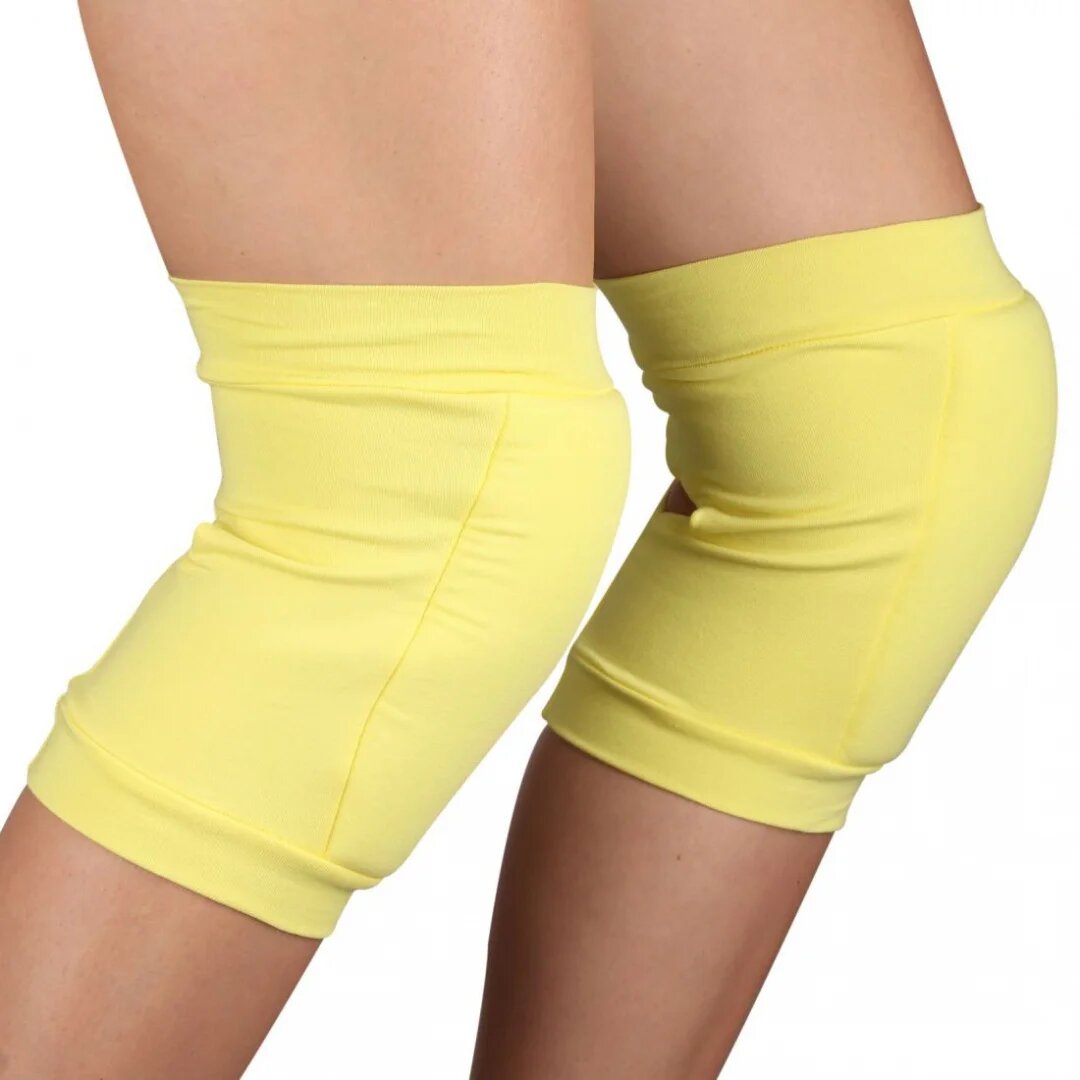 Наколенники для гимнастики и танцев INDIGO SM-113 Желтый (р. XS)