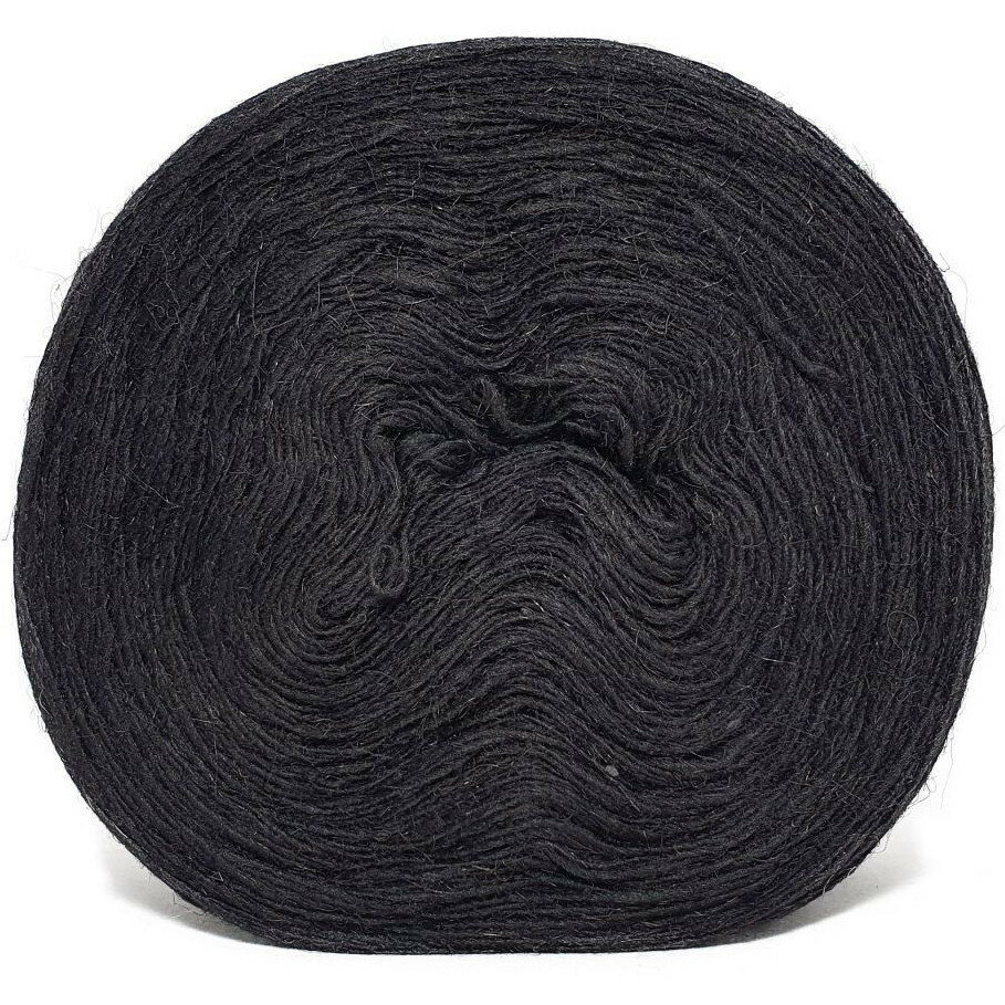 Пряжа Рассказовская ангорка 21 черный (2 мотка)
