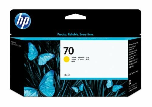 Картридж для струйного принтера HP 70 Yellow C9454A, официальная гарантия