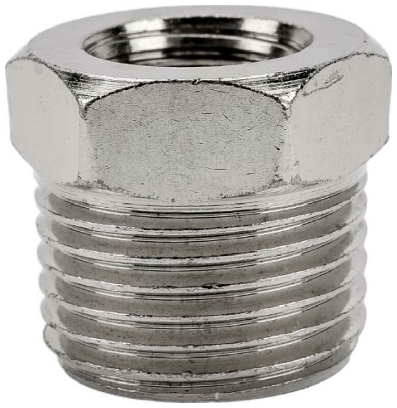 Переходник Eco наружная резьба 1/2 х внутренняя резьба 1/4, сталь (AS-MT12/FT14)