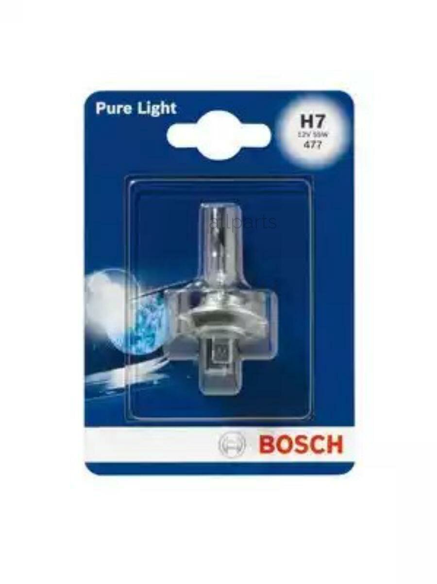 BOSCH 1 987 301 012 Лампа 12v 55w h7 pure light (блистер 1шт)