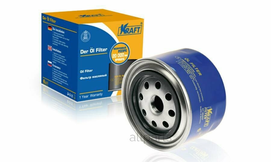 KRAFT KT 964027 Фильтр масляный (микро)
