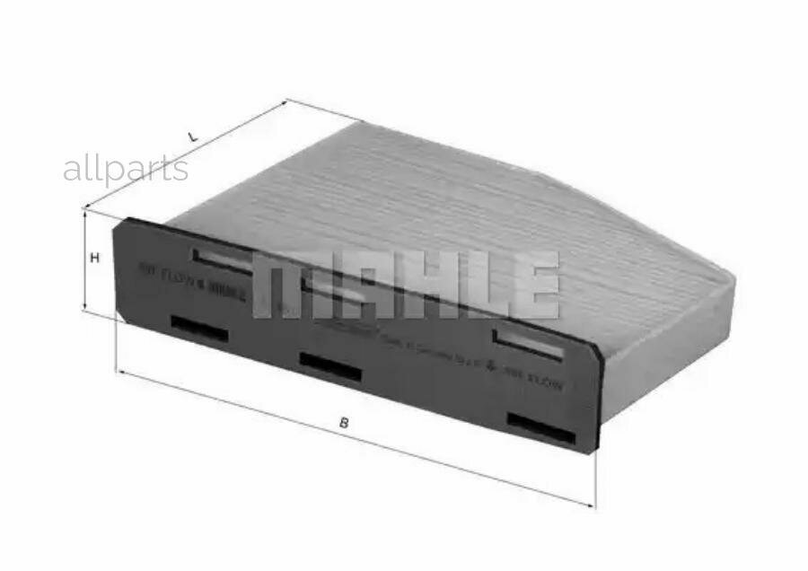 MAHLE LA181 Фильтр салона AUDI A3/SKODA OCTAVIA/VW GOLF V 2003=>