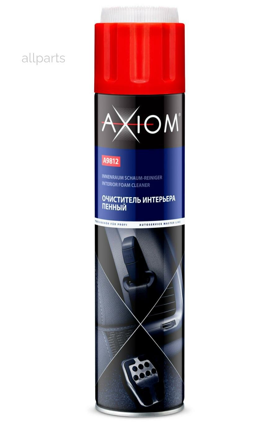 AXIOM A9812 Очиститель интерьера 800мл (пенный)