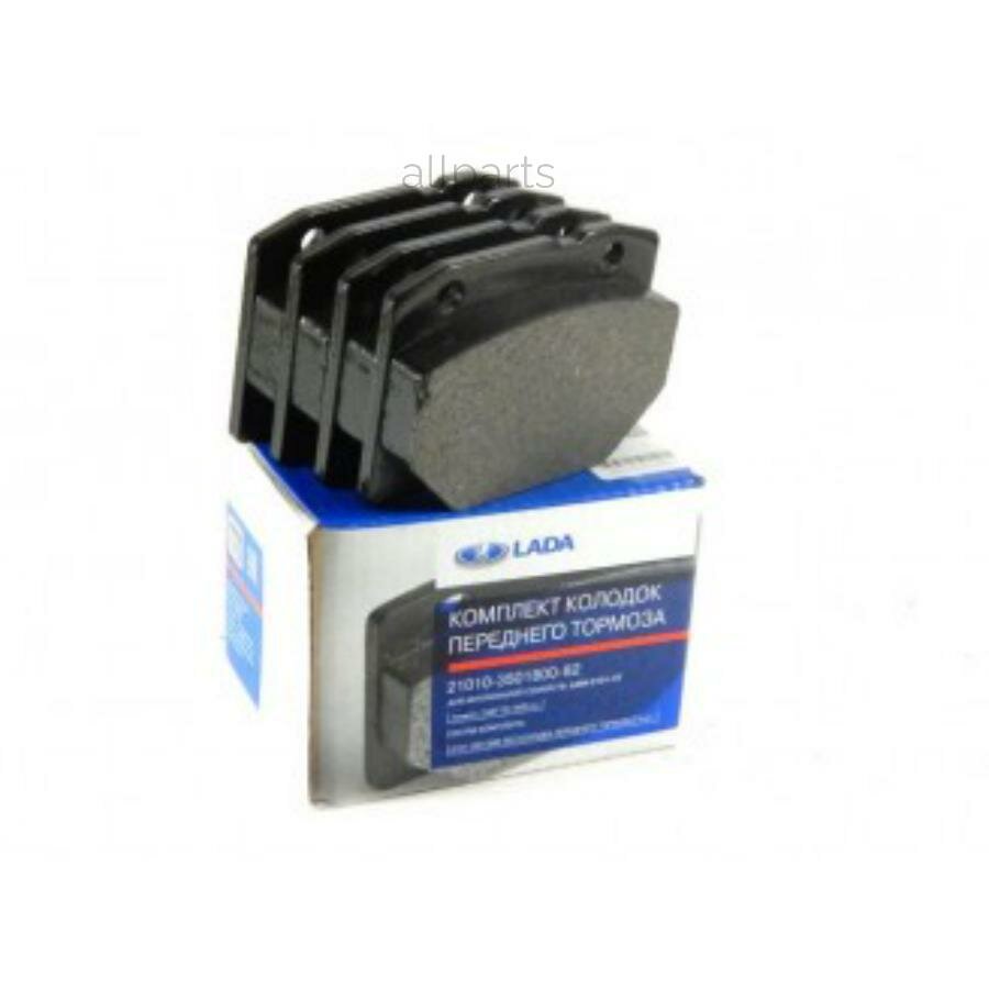 LADA 21010350180082 Колодки тормозные ВАЗ 2101-07 передние (к-т 4шт.), LADA 2101-07 21010350180082