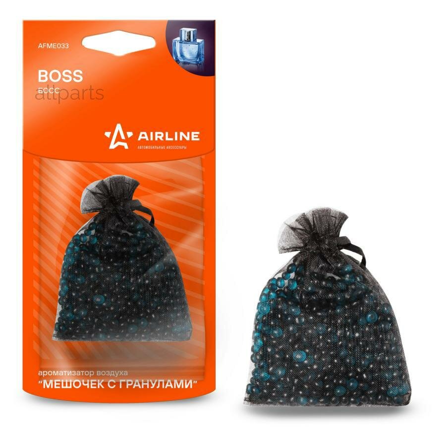 AIRLINE AFME033 Ароматизатор подвесной Мешочек с гранулами Boss