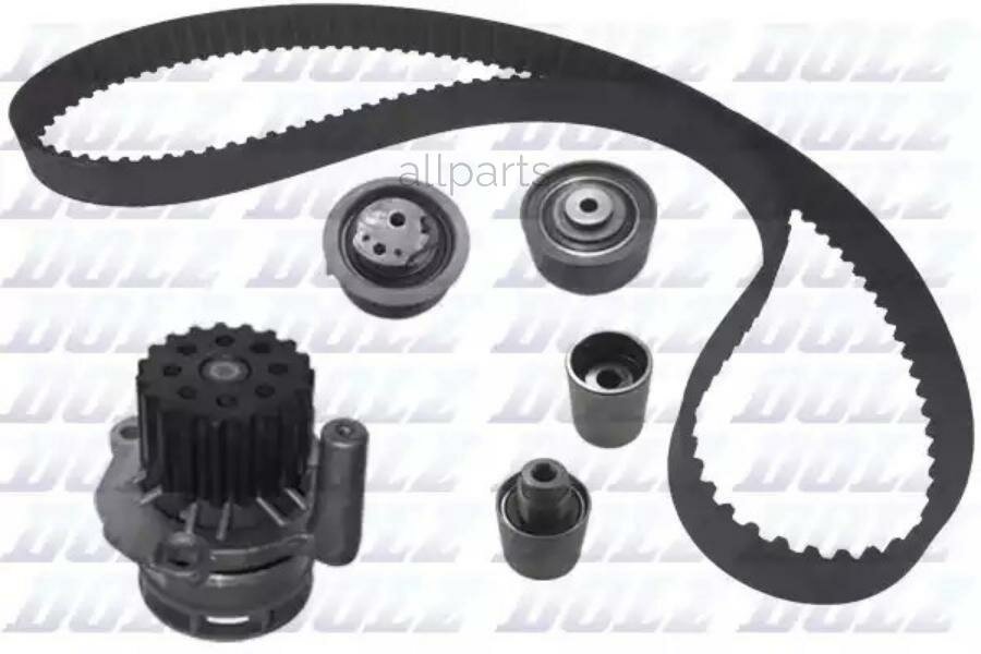 DOLZ KD062 Комплект ремня ГРМ VAG 2.0 TDI 03- (с помпой)