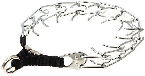 MyPet Ошейник строгий с пряжкой и разворот. пластиной 3,2 мм х 23 (58 см)