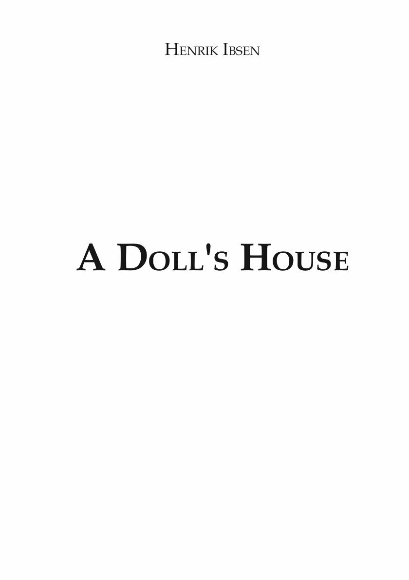 A Doll's House — фото 1