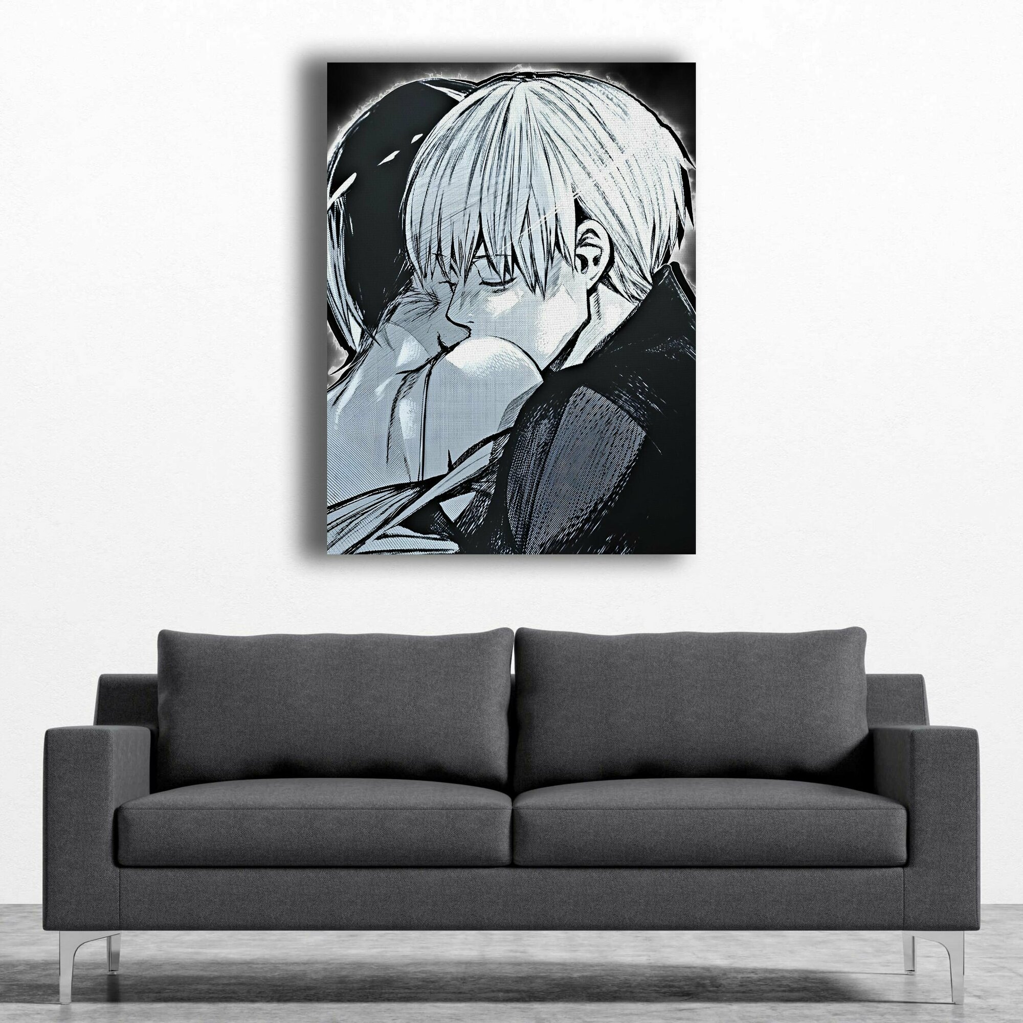 Интерьерная картина на холсте / dead inside / zxc 30*40