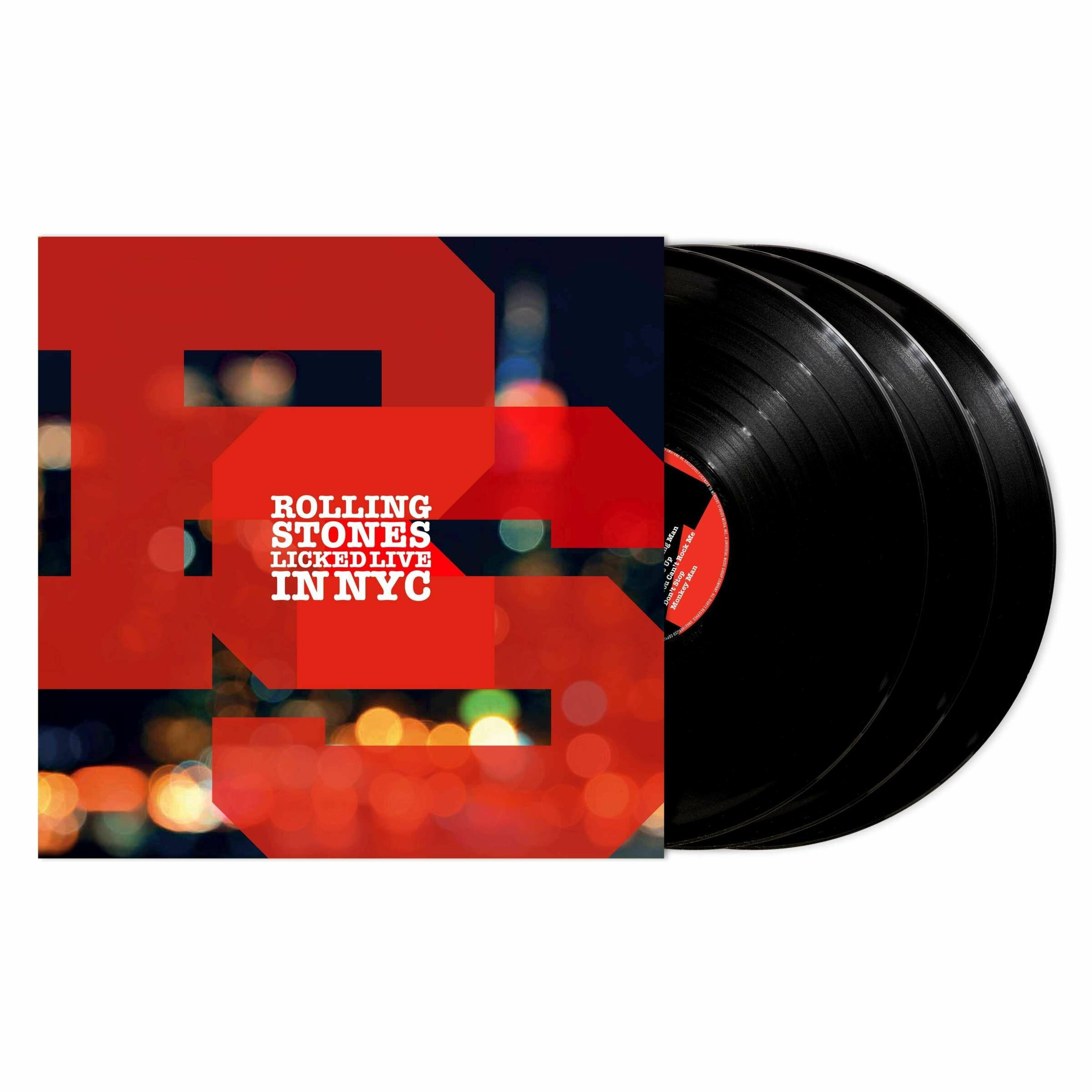 Виниловая пластинка The Rolling Stones - Licked Live In NYC (remastered) (180g) (3 LP)