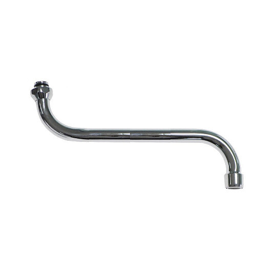 Гусак к смесителю в ванную стандарт 30 см круглый санакс 00226