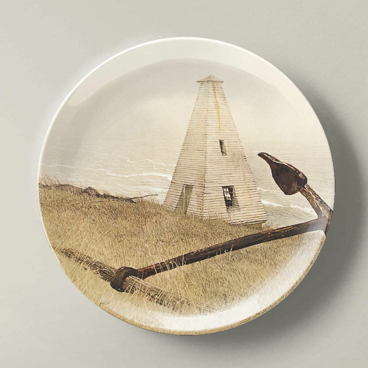 Декоративная тарелка с подвесом Диаметр: 200мм Морской бег