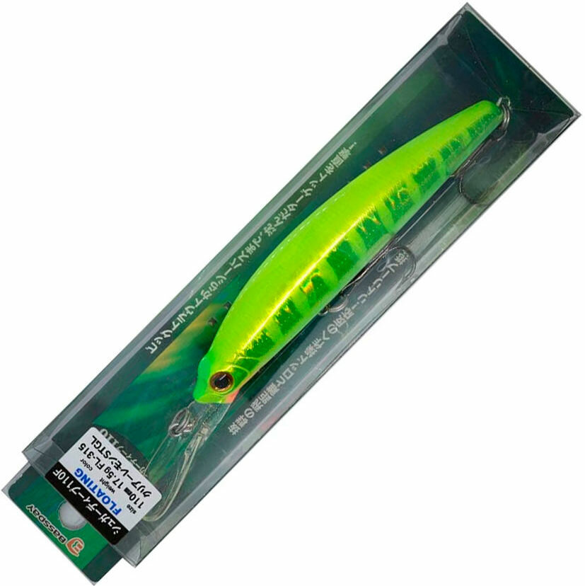 Воблер Bassday Sugar Deep 90F FL-315 Clear Lemon STGL