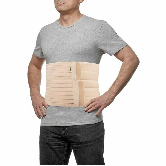 Бандаж послеоперационный ORTO.NIK ПО-212 высота 25 см, 2 панели, размер L