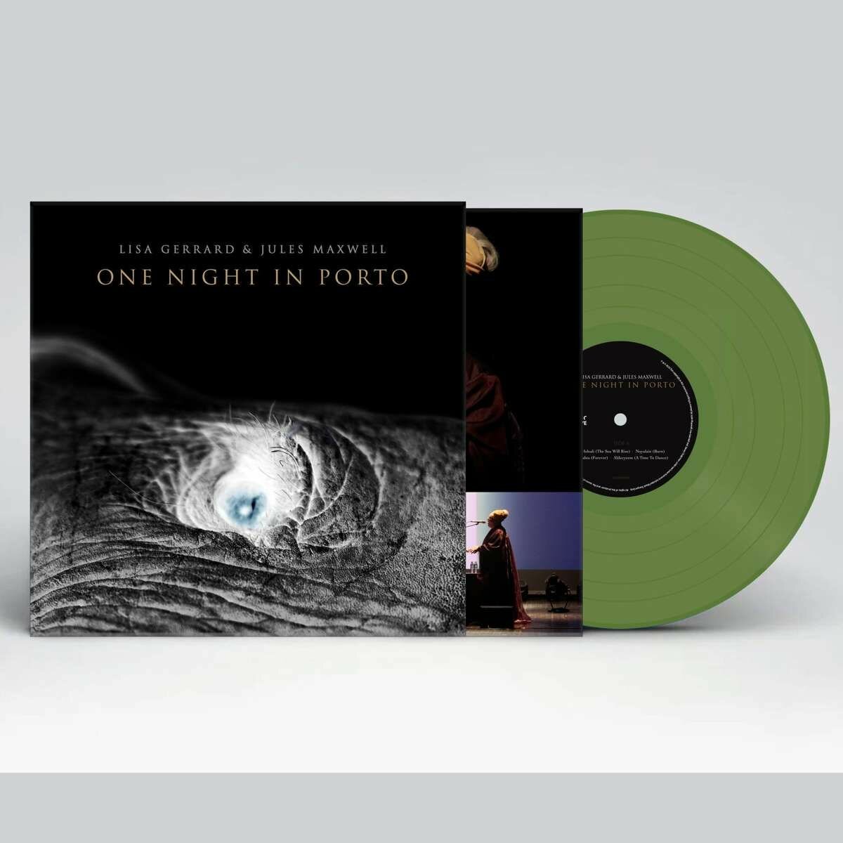 Виниловая пластинка Lisa Gerrard & Jules Maxwell - One Night In Porto (180g) (Opaque Green Vinyl) (1 LP)