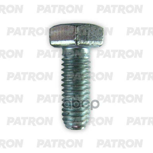 Болт металлический белый универсальный M6X20 PATRON арт. P37-2606T