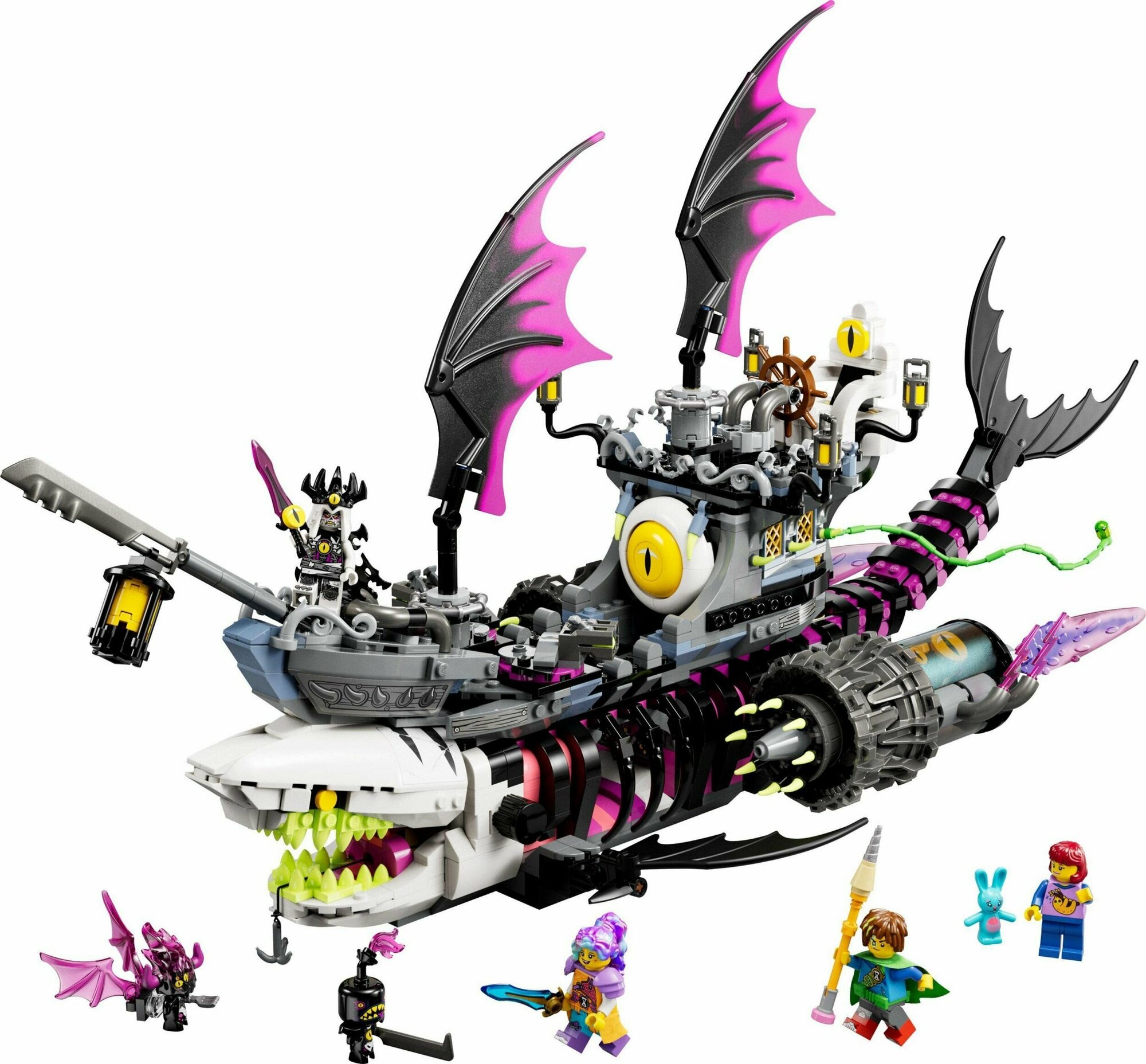 Конструктор LEGO DREAMZzz 71469 Nightmare Shark Ship, 1389 дет. — фото 1