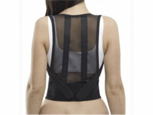 Корректор осанки (реклинатор) F-11 2 ребра жестк рост 170-180см №5 черный