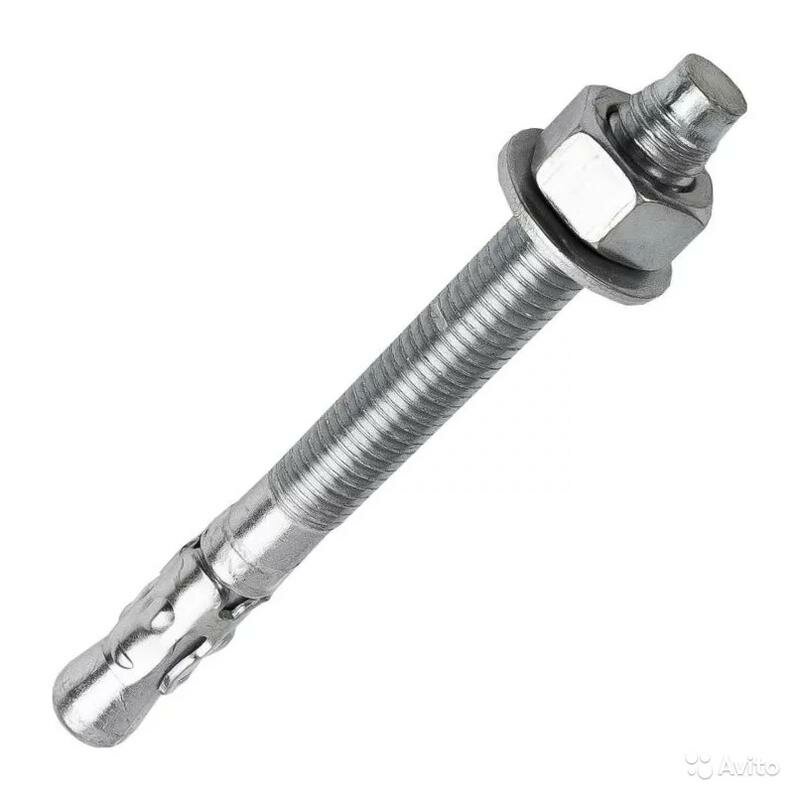 Анкер клиновой М8х80 (уп.25шт), стройметиз UTORM968923 (1 упак)