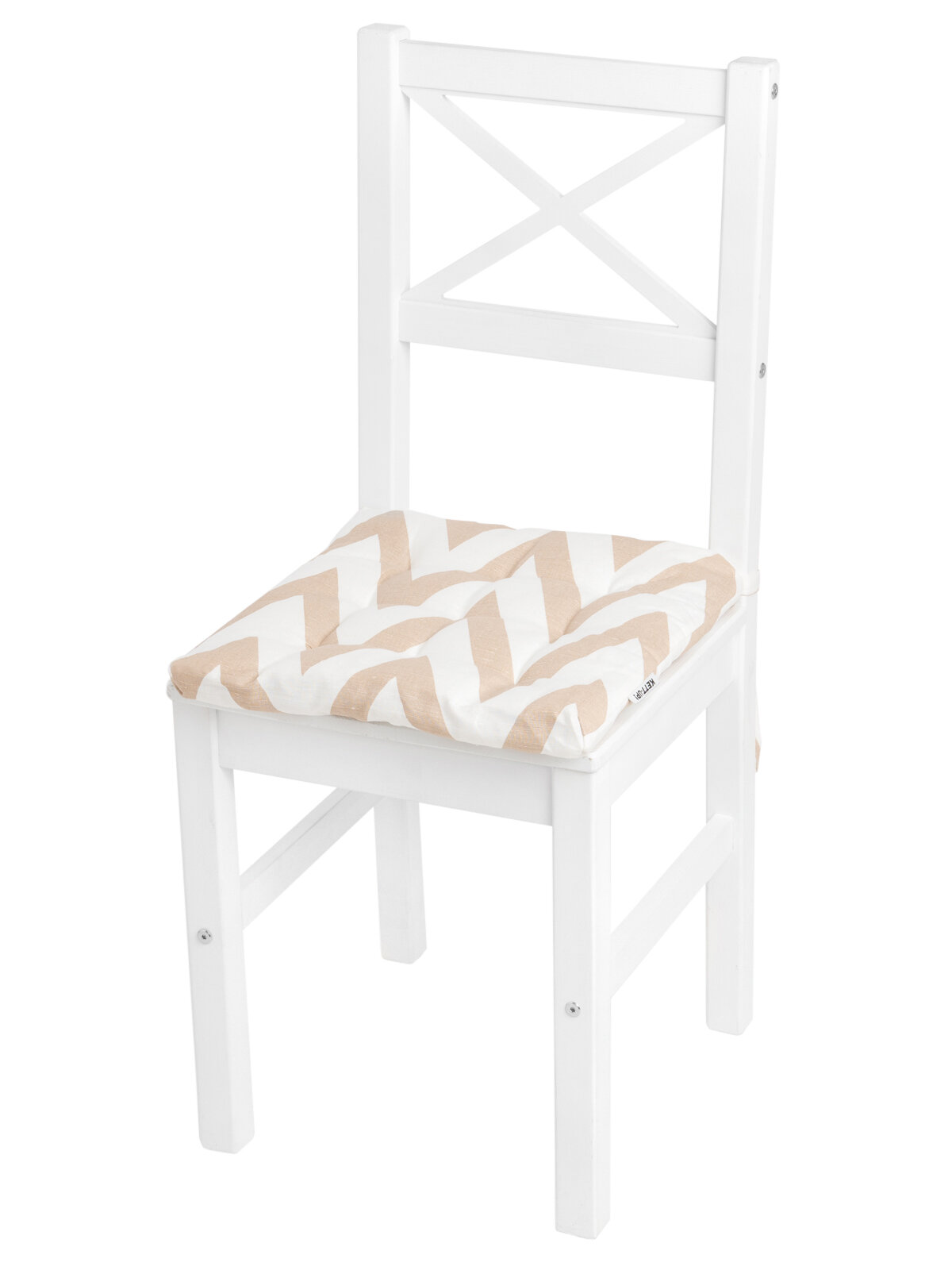 Подушка для стула/табурета KETT-UP ECO Египет 40*40см мягкая, лен