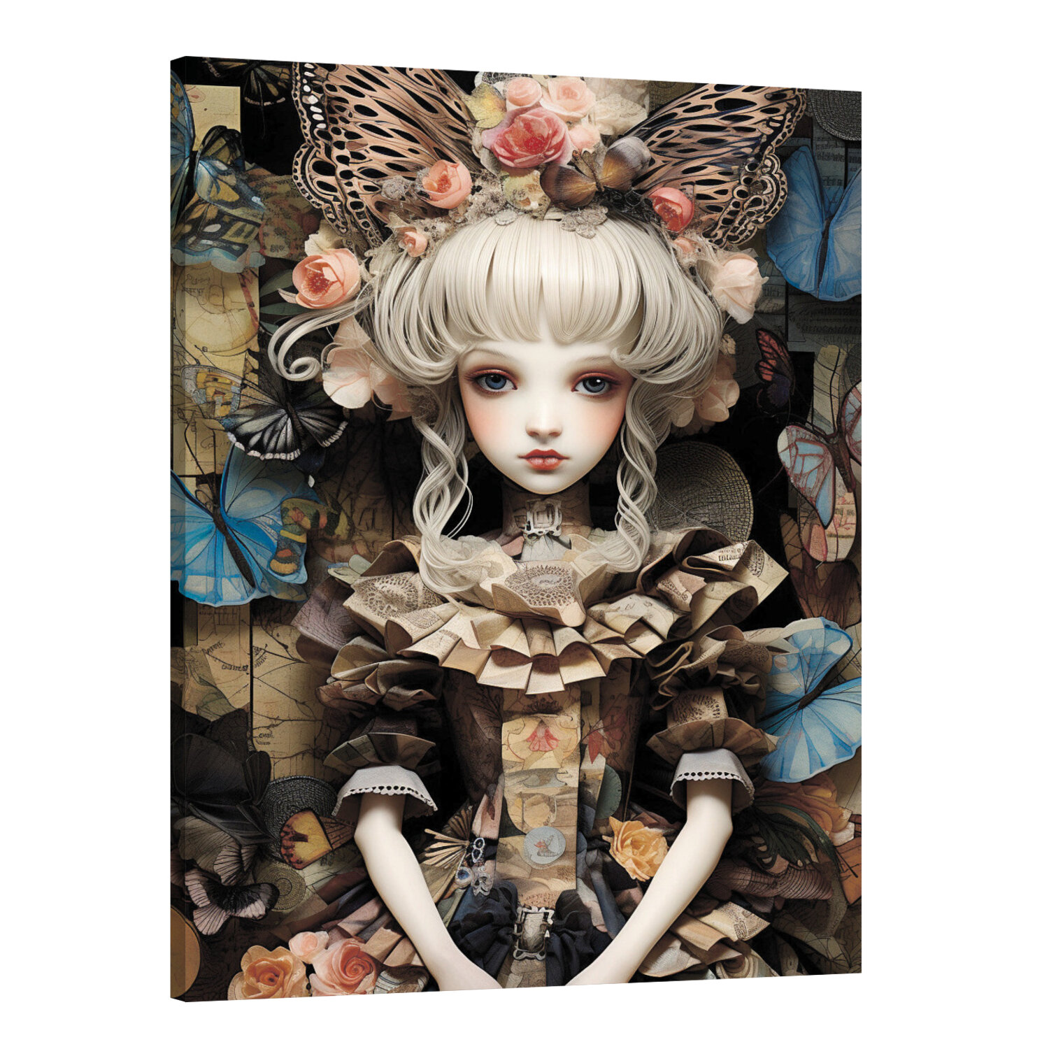 Интерьерная картина 50х70 "Магическая кукла"