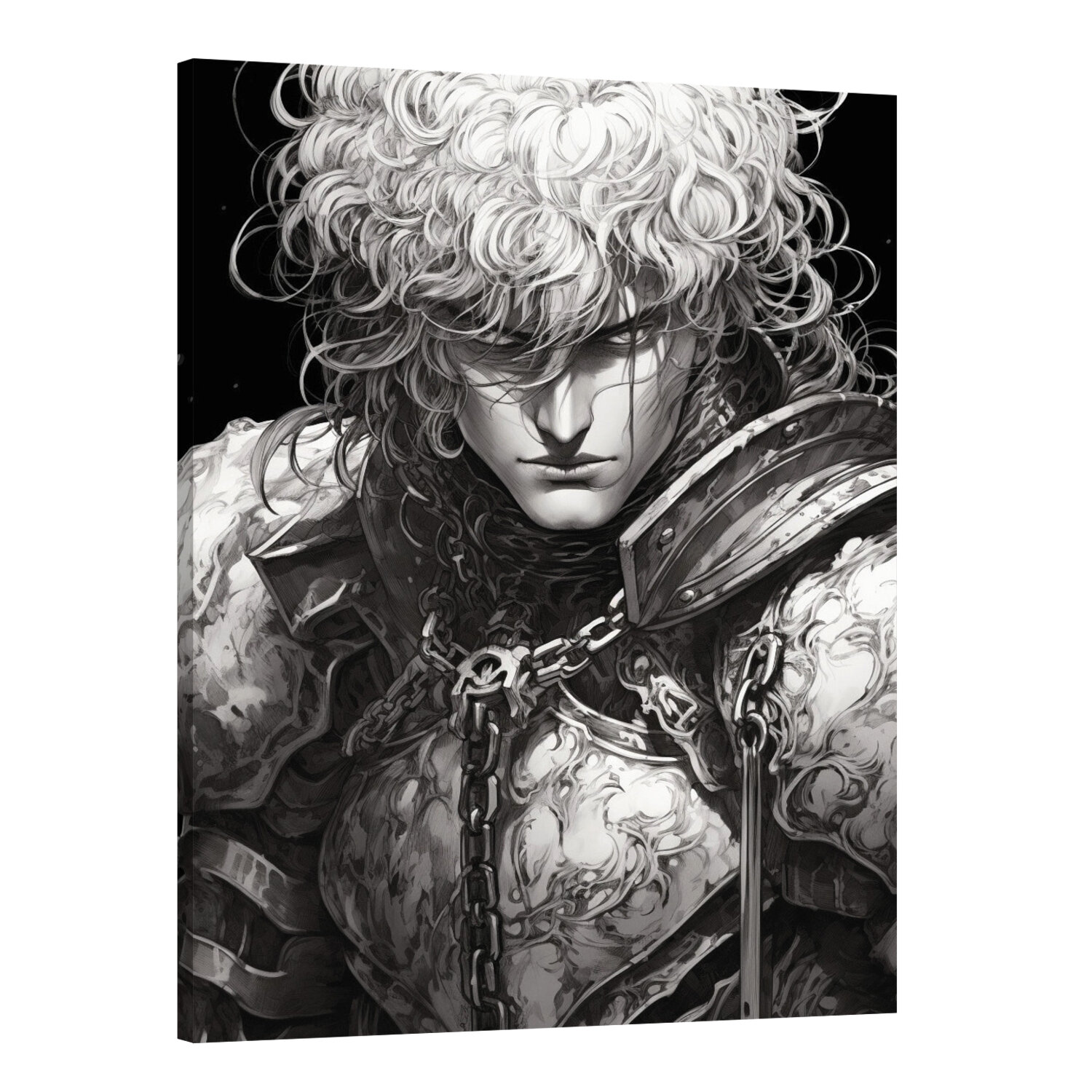 Интерьерная картина 50х70 "Берсерк: Жажда крови"