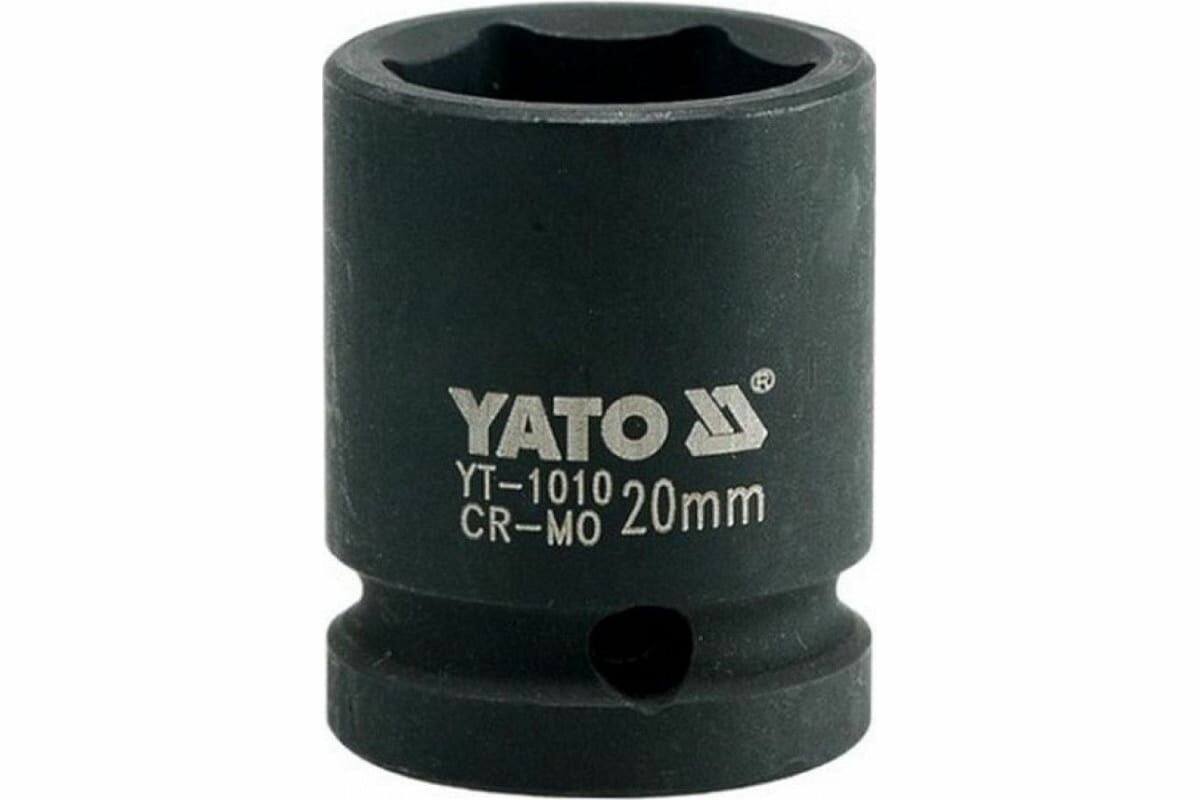 Торцевая голов. удар.6-гранная 1/2 20мм YATO арт. YT1010