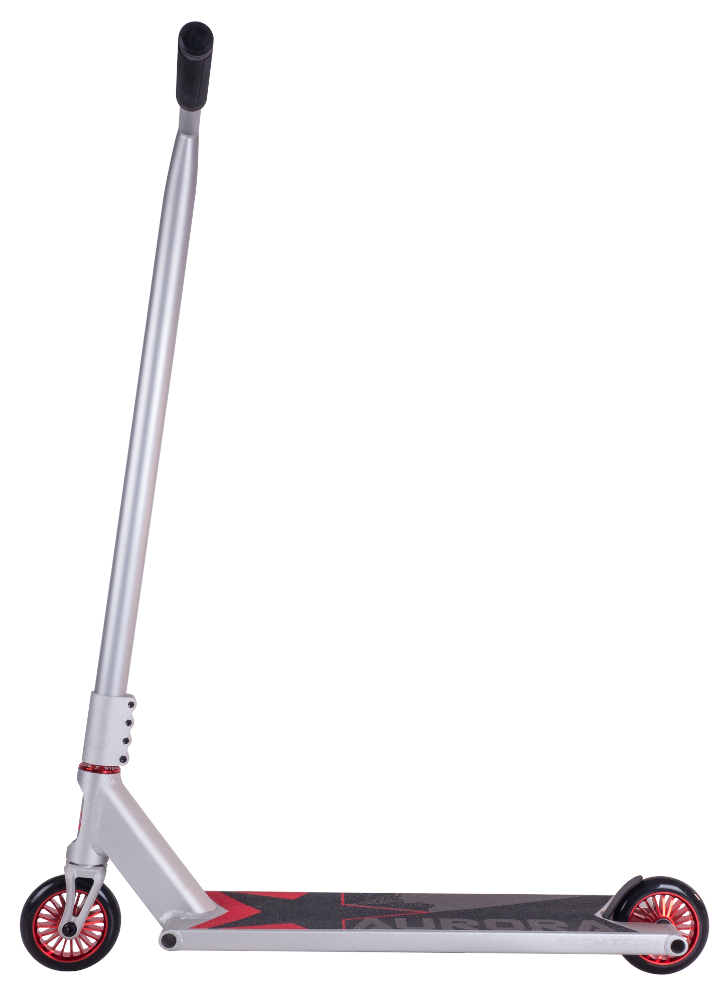 Трюковой самокат Tech Team "Aurora", Стрит, Т-руль, до 185см. - 2023 Silver — фото 1