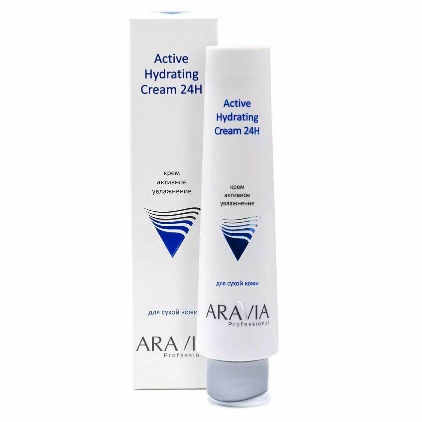 ARAVIA PROFESSIONAL Крем для лица активное увлажнение Active Hydrating Cream 24H, 100 мл