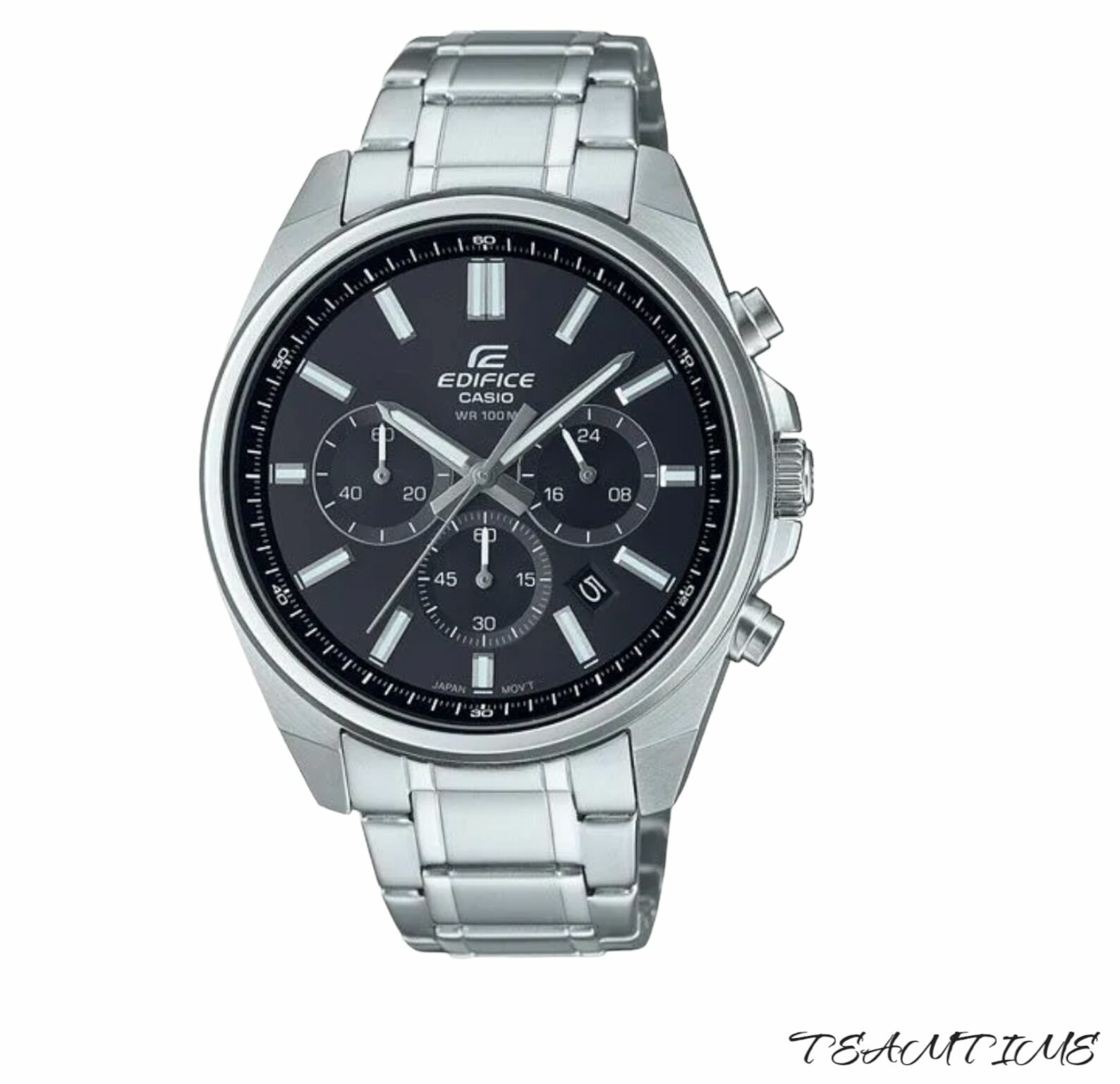 Наручные часы CASIO, черный, серебряный — фото 1
