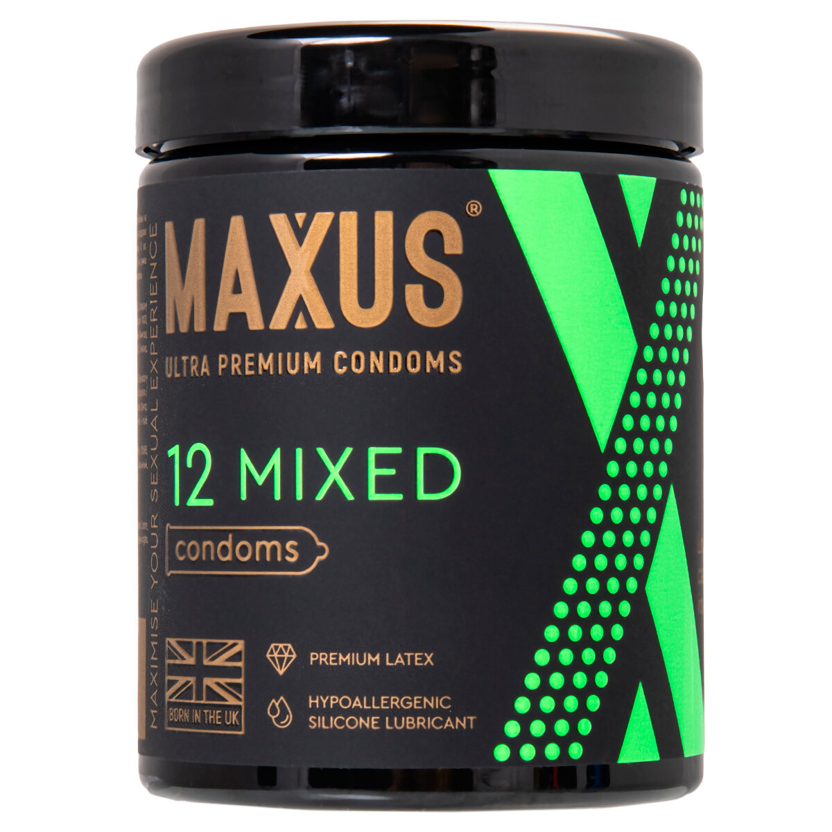 Презервативы Maxus Mixed X-Edition, 12 шт.