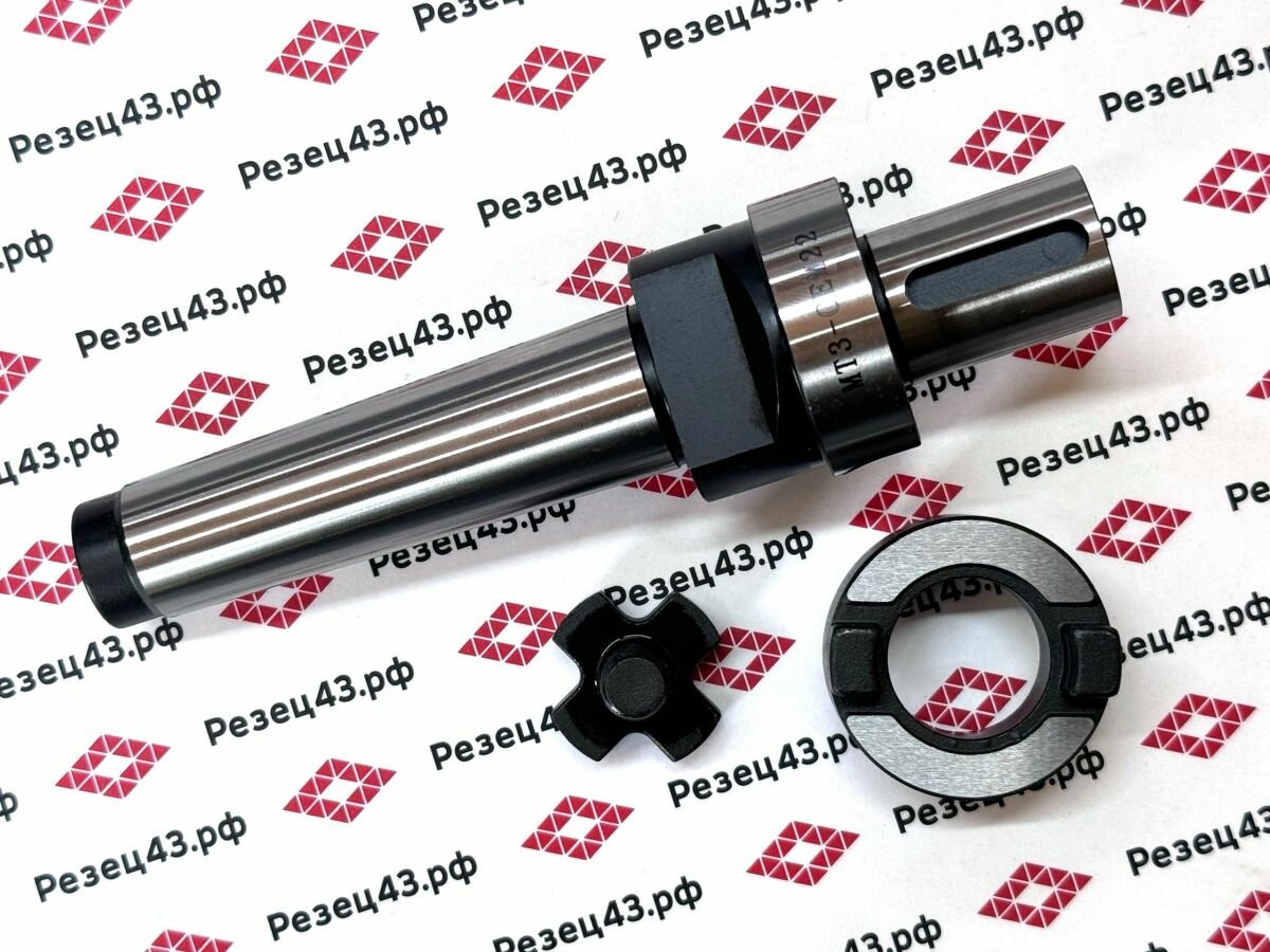 Оправка Морзе 3 универсальная c шпонкой под насадные (торцевые), дисковые фрезы 22 мм (MT3-CEM22)