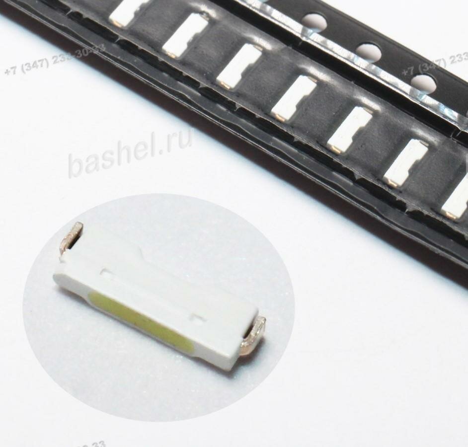 LED chip 3810-6000K-8Lm 0.2W, 3.6V, 60mA White (бокового свечения), Светодиод