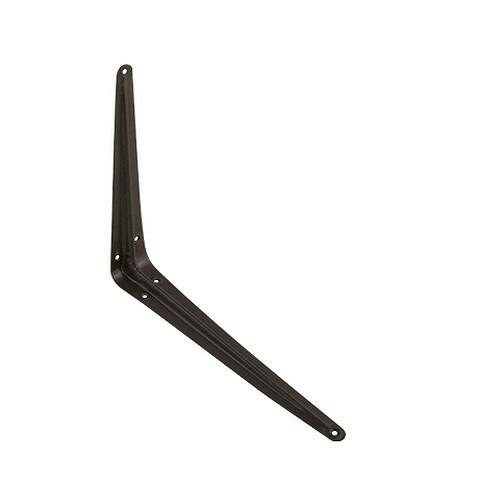 Кронштейн для полок 250х200 мм, коричневый Нора-М 8587