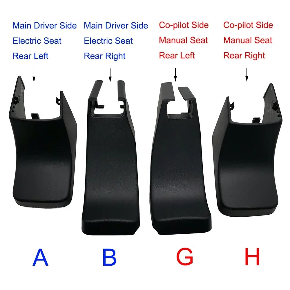 Накладки на сиденья Mitsubishi Outlander, 4 шт, Цвет: 1set Lpower Rmanual